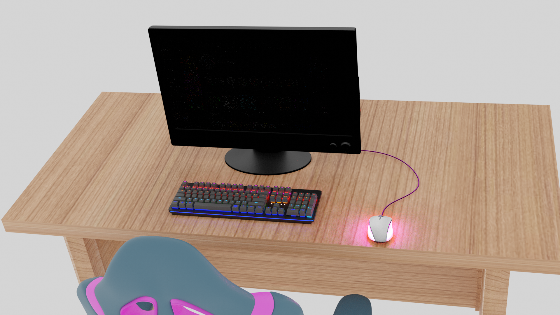 Feedback on my keyboard with a small scene - Creations Feedback ...