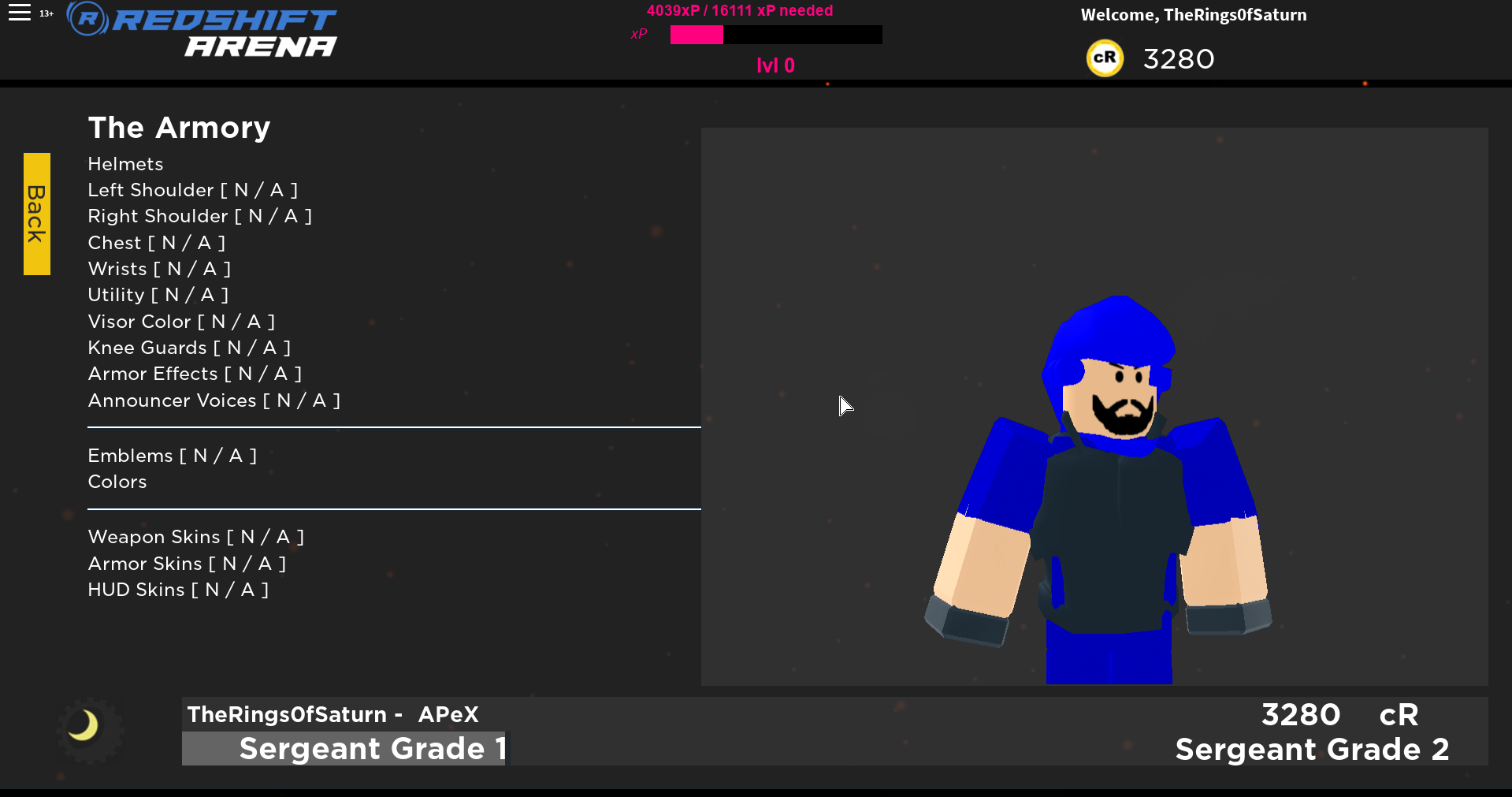 Brand New Halo and Unreal Tournament-inspired main menu for Redshift ...