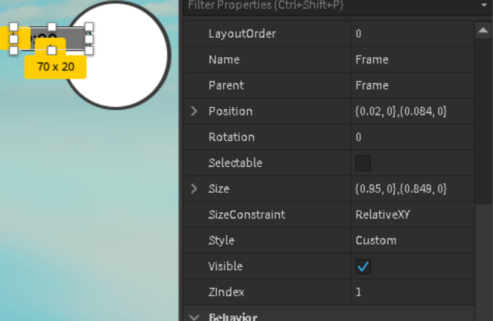 UI Zindex Problem - Art Design Support - Developer Forum | Roblox