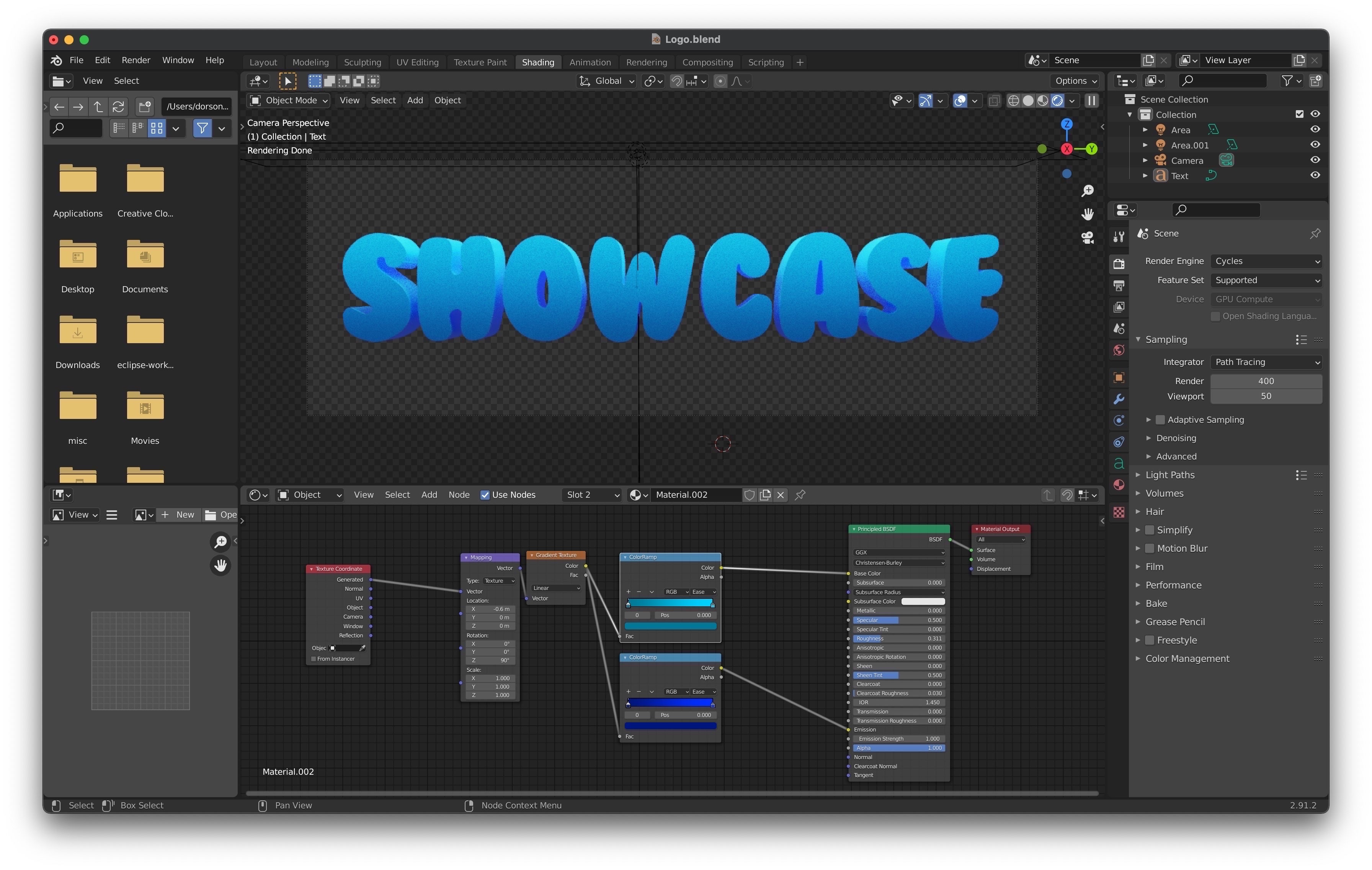 3d text logos for Portfolios are here - Community Resources - Developer ...