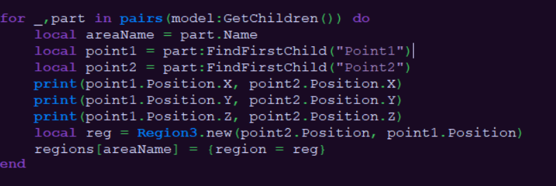 How do I calculate 2 points to make a region3? - Scripting Support - Developer Forum | Roblox