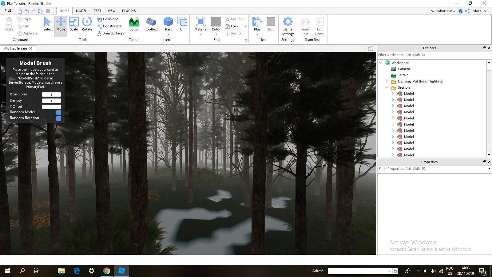 Does this look foresty enough? - Building Support - Developer Forum | Roblox