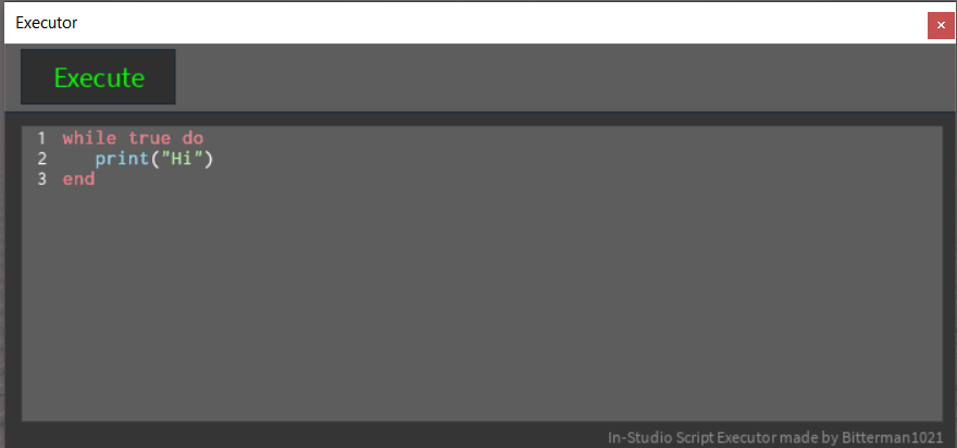 In Studio Script Executor Community Resources Developer Forum Roblox