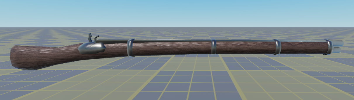 My First Musket Model - Creations Feedback - Developer Forum | Roblox