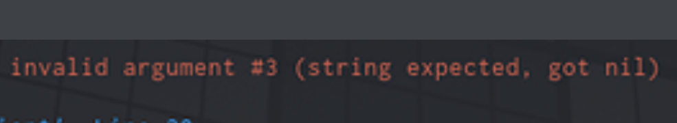 String expected got nil? - Scripting Support - Developer Forum | Roblox