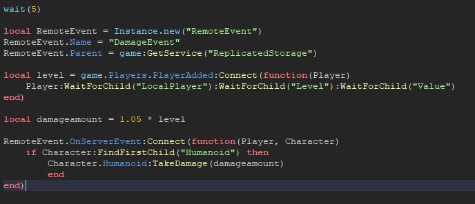 I need help with grabbing a int value inside of the player in a server ...