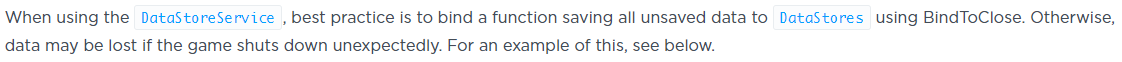 Datastore AutoSave Question - Scripting Support - Developer Forum | Roblox