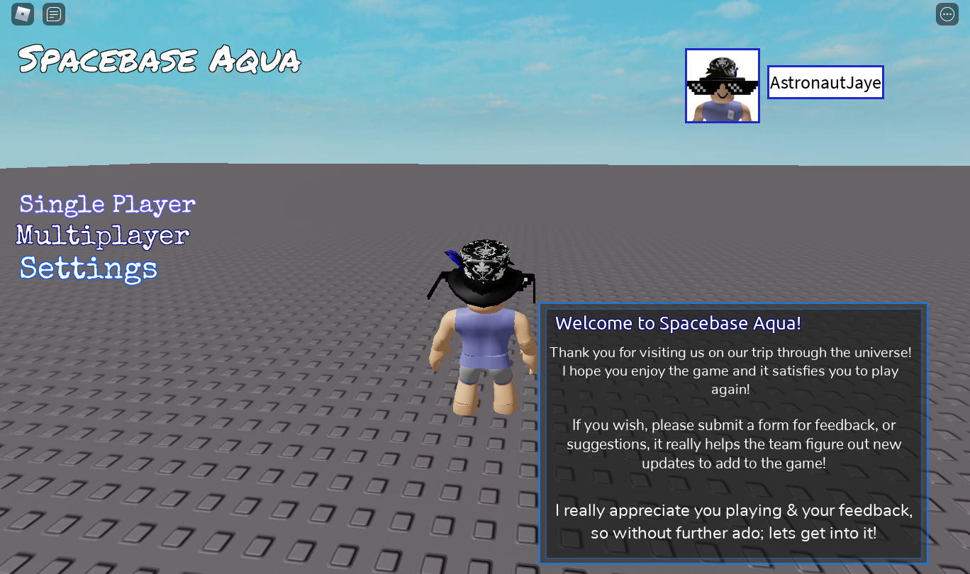 Spacebase Aqua Development - Creations Feedback - Developer Forum | Roblox