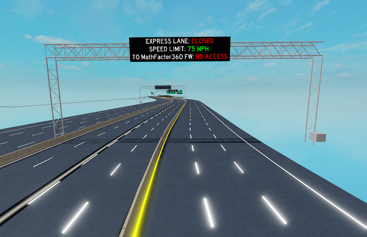 Highway sign coloring - Building Support - Developer Forum | Roblox
