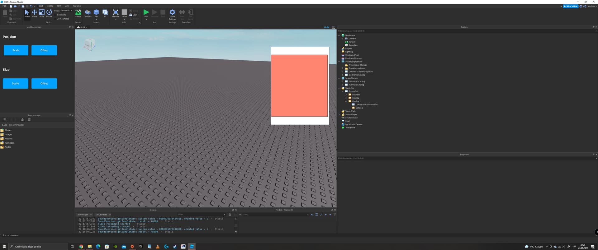 Need help with gui scaling - Game Design Support - Developer Forum | Roblox