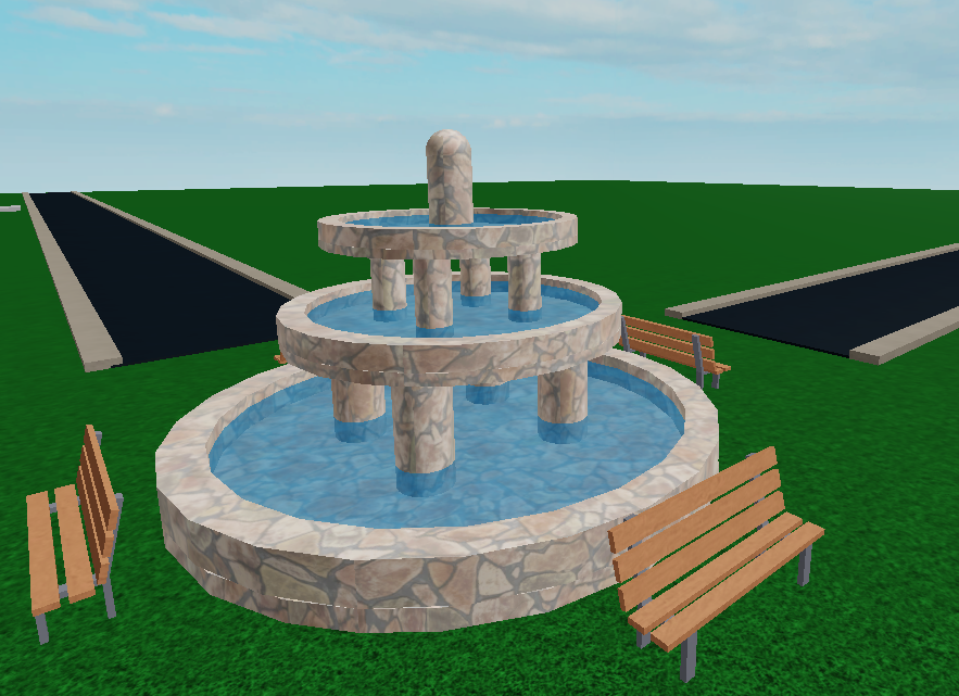 Help/Feedback of this low poly fountain I've made - Building Support ...