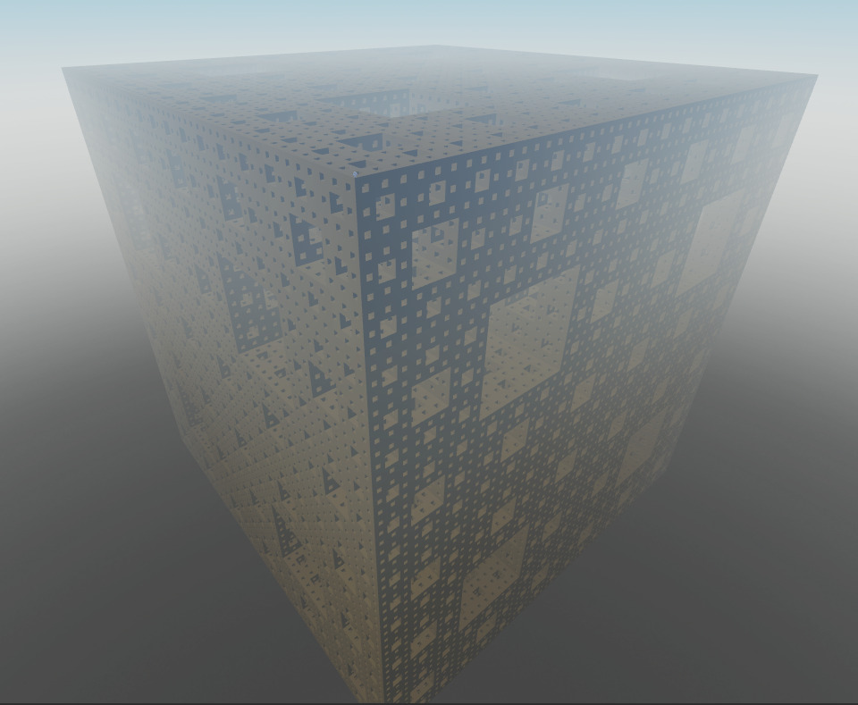Feedback on my Menger Sponge build! - Creations Feedback - Developer ...