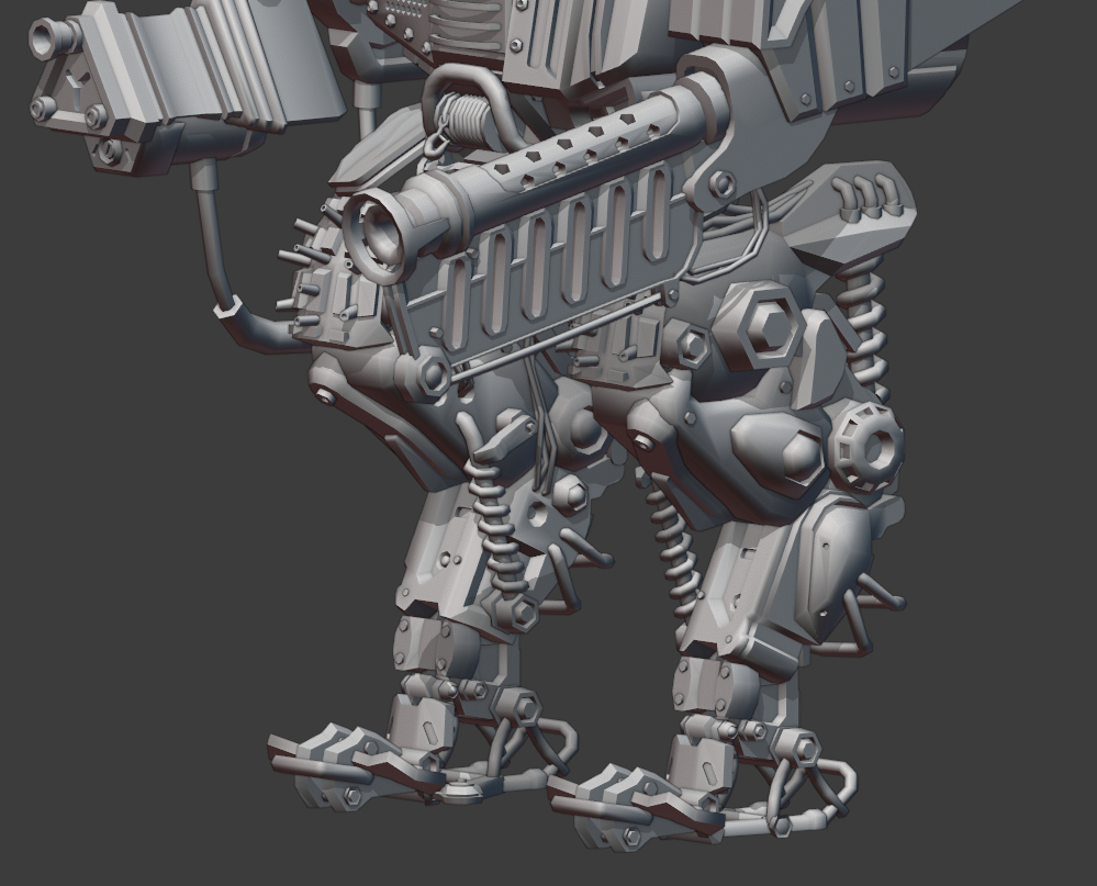 First Mech in Blender - Creations Feedback - Developer Forum | Roblox