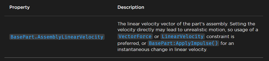Assemblylinearvelocity Effected By Fps Causing Inconsistencies Scripting Support Devforum 