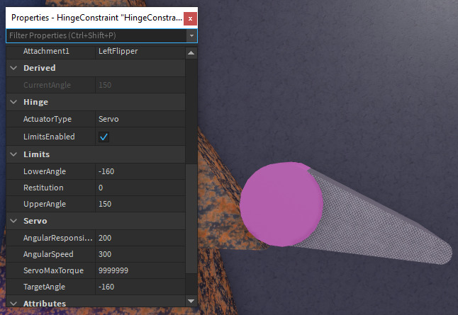 Help with HingeConstraint limits - Scripting Support - Developer Forum | Roblox