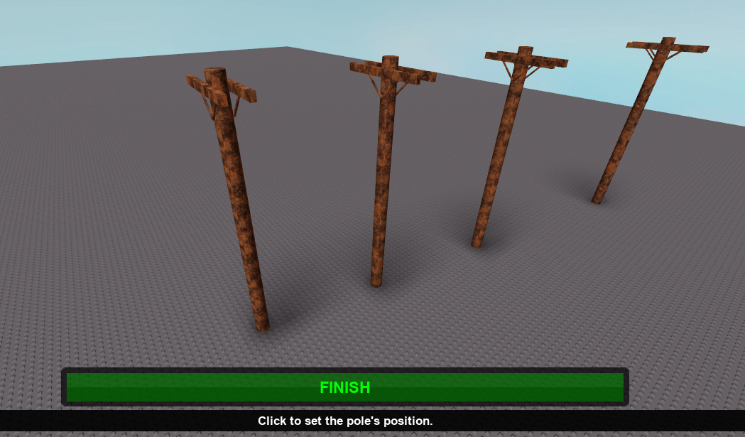 Is there a plugin that creates utlity poles/ electrical post ...