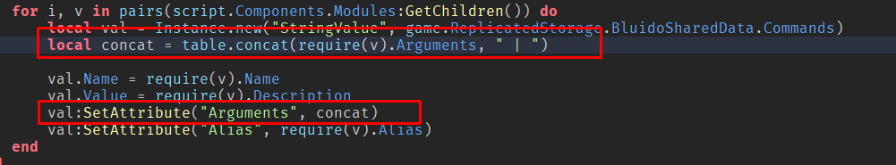 Table.concat not working - Scripting Support - Developer Forum | Roblox