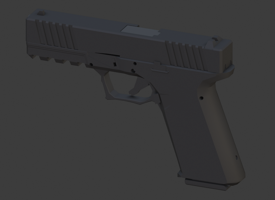 Glock 17 P80 Frame custom WIP - Creations Feedback - Developer Forum ...