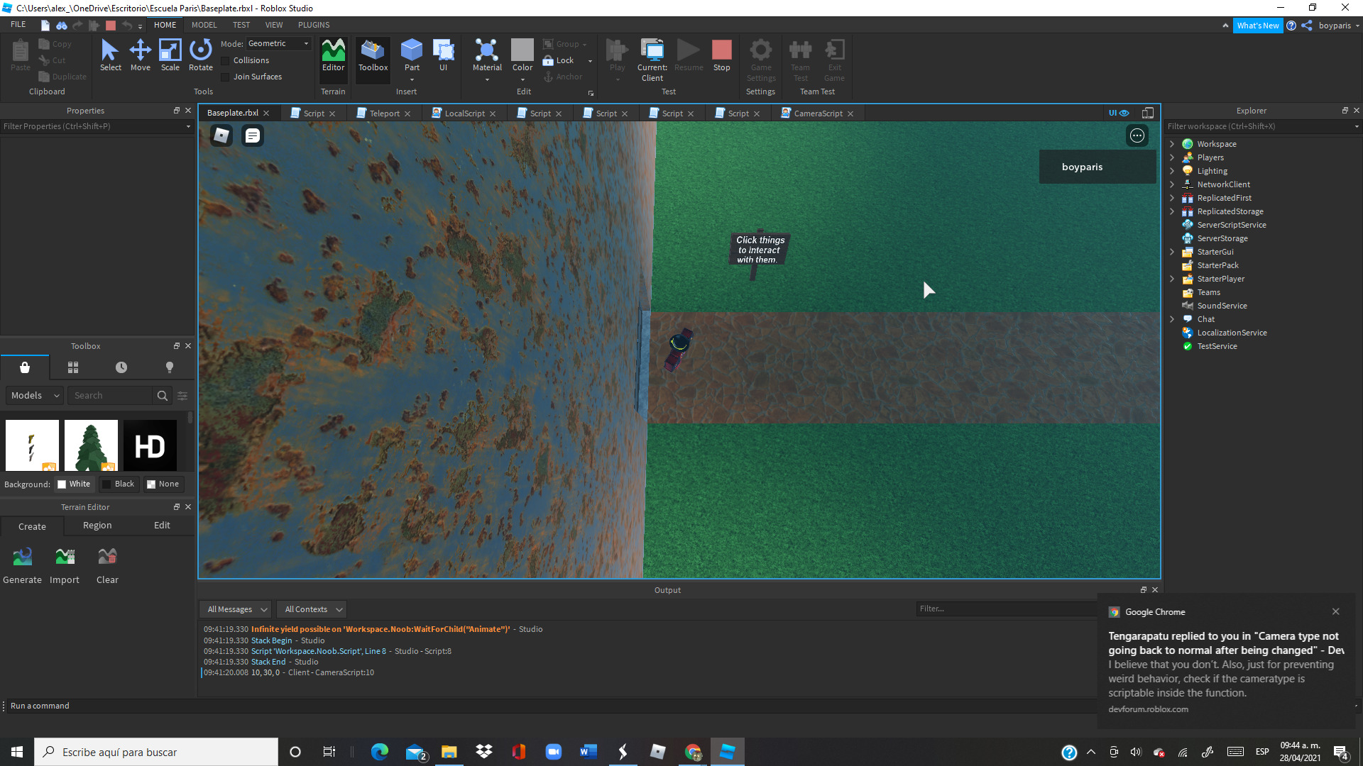 Custom camera occlusion - Scripting Support - Developer Forum | Roblox