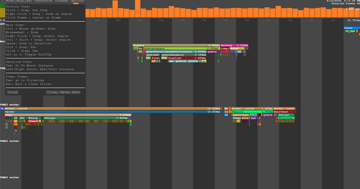 "Write Marshalled" lag spikes in microprofiler - Engine Bugs ...