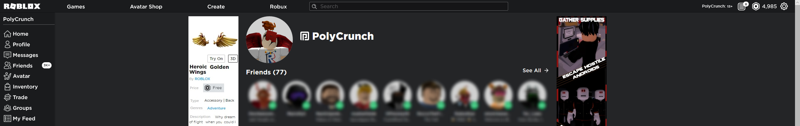 Roblox Stats Chrome Extension [RTrack] - Community Resources ...