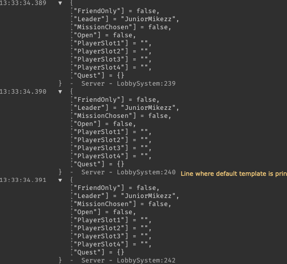 Table Assigning to another Table Error - Scripting Support - Developer ...