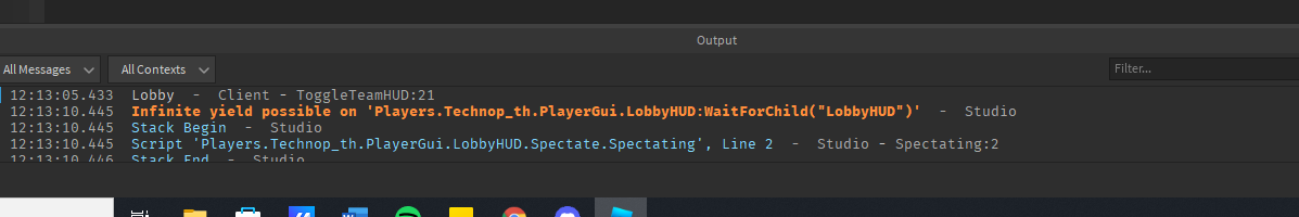 Infinite Yield Issue - Scripting Support - Developer Forum | Roblox