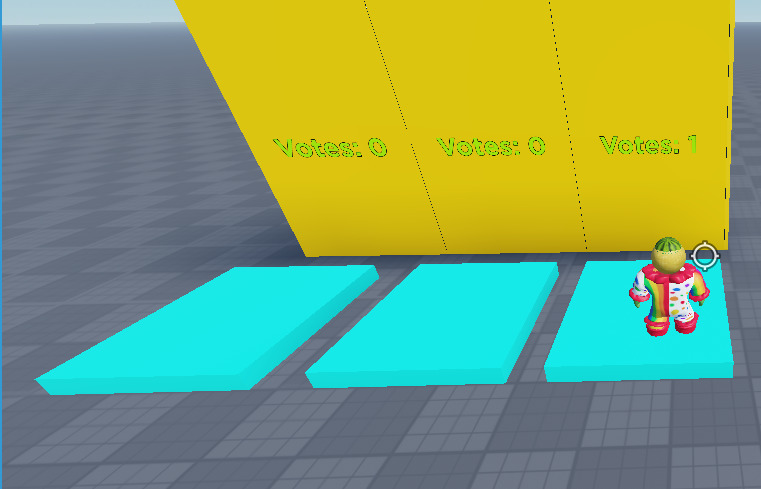 Need Help With Voting System Using Tables Scripting Support Developer Forum Roblox