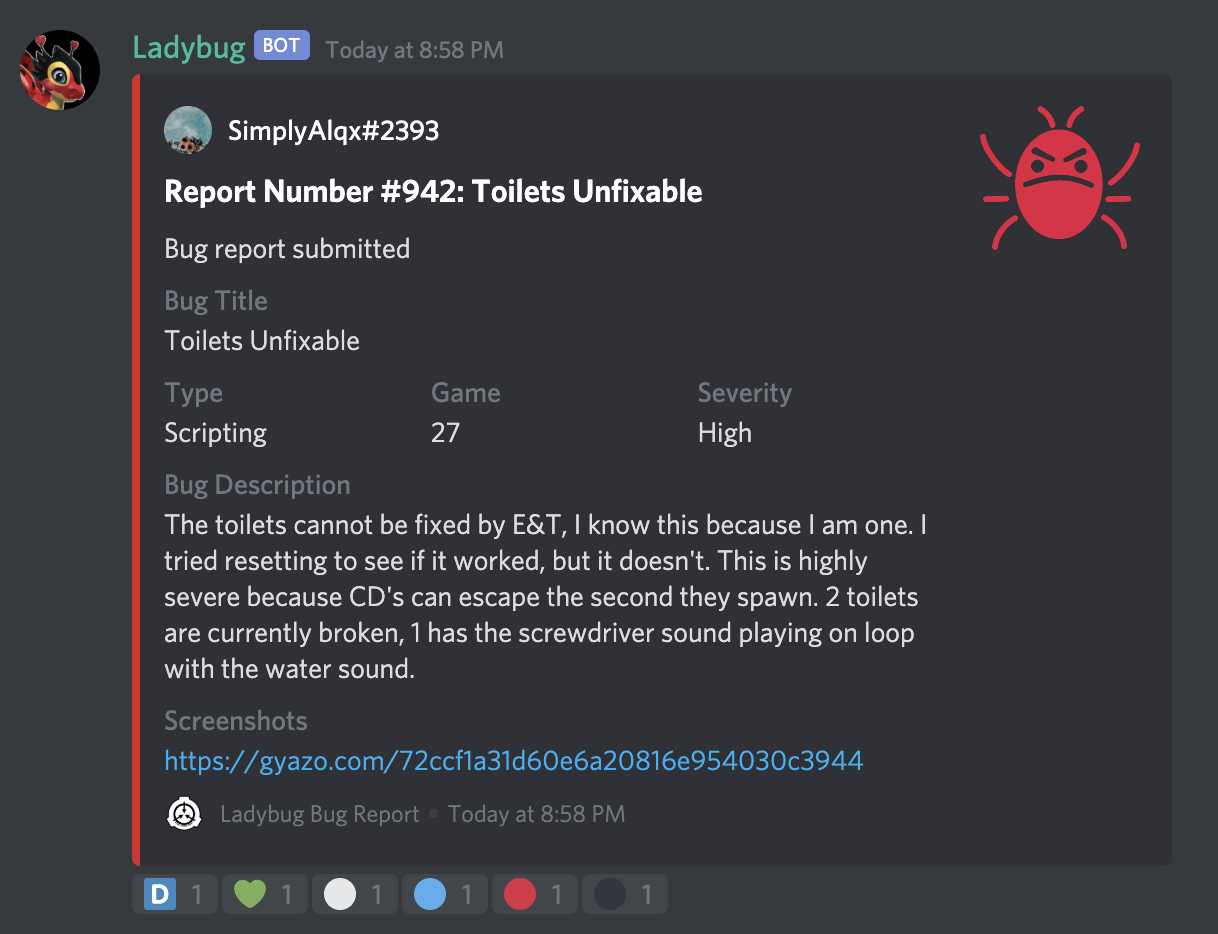 Game-Bug Bot - Verified Discord Bot - Community Resources - Developer ...