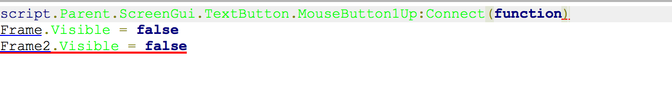 Making a button close the current frame that is opened - Scripting ...