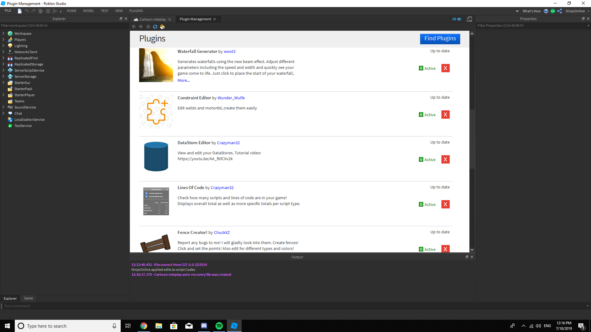 This toolbar cannot create more than one button with id - Studio Bugs - Developer Forum | Roblox