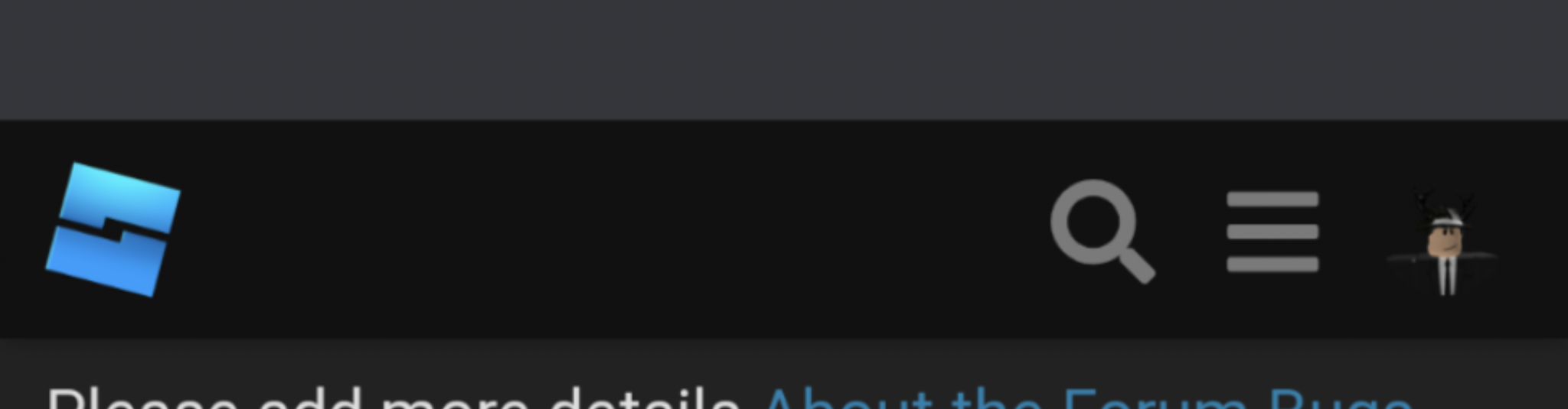 New Devforum/Studio logo showing up only when scrolling through a ...