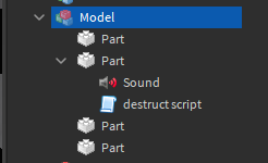 Unanchor on touch makes whole game unanchor - Scripting Support - Developer Forum | Roblox