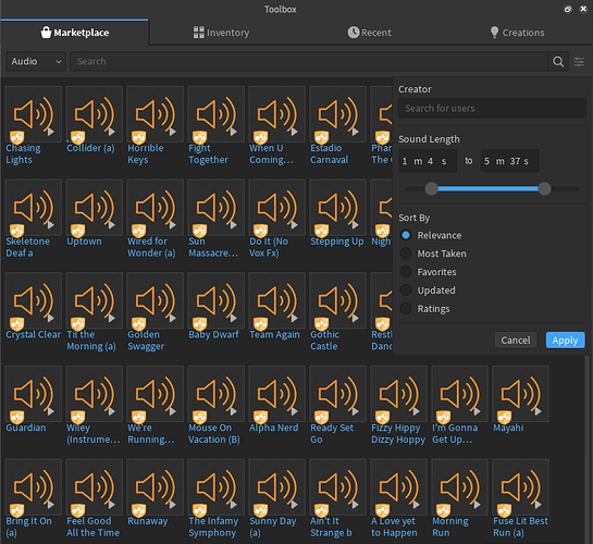Bring Back Sort Options For Audio Search Fix Library Search 404s Website Features 