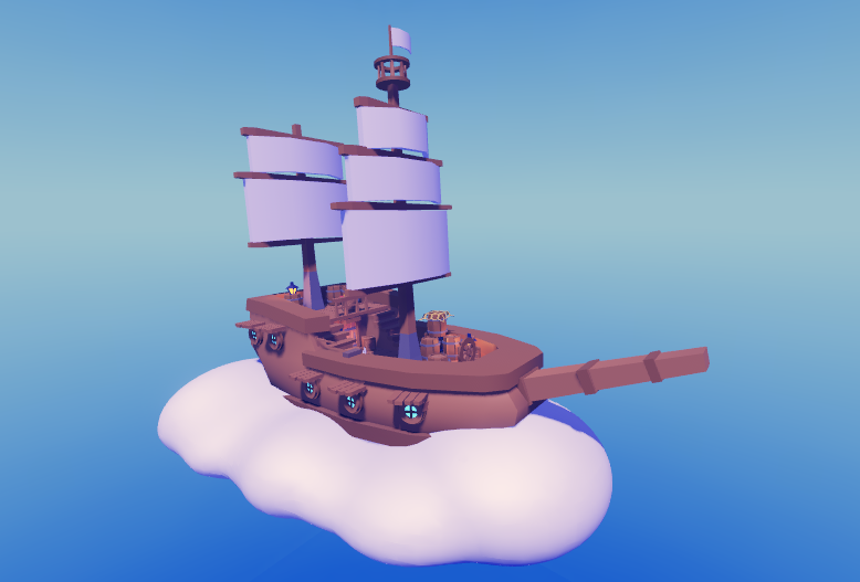 Low Poly Floating Pirate Ship - Creations Feedback - Developer Forum ...