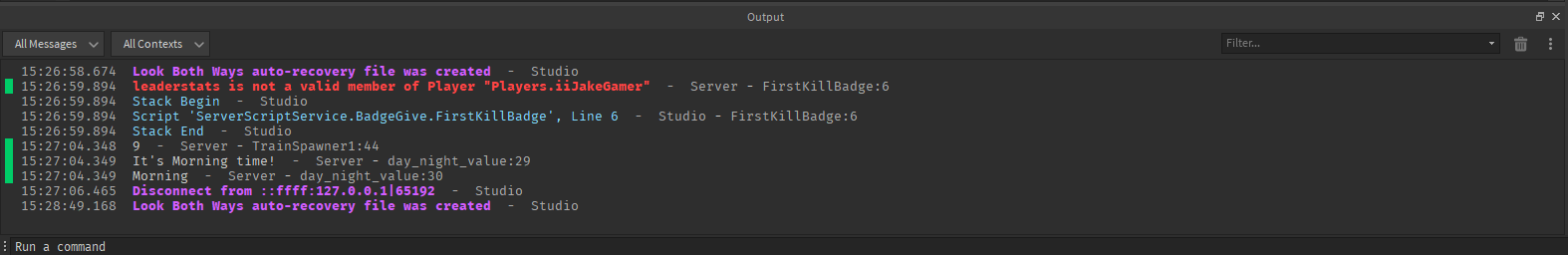 Error with giving the badge - Scripting Support - Developer Forum | Roblox