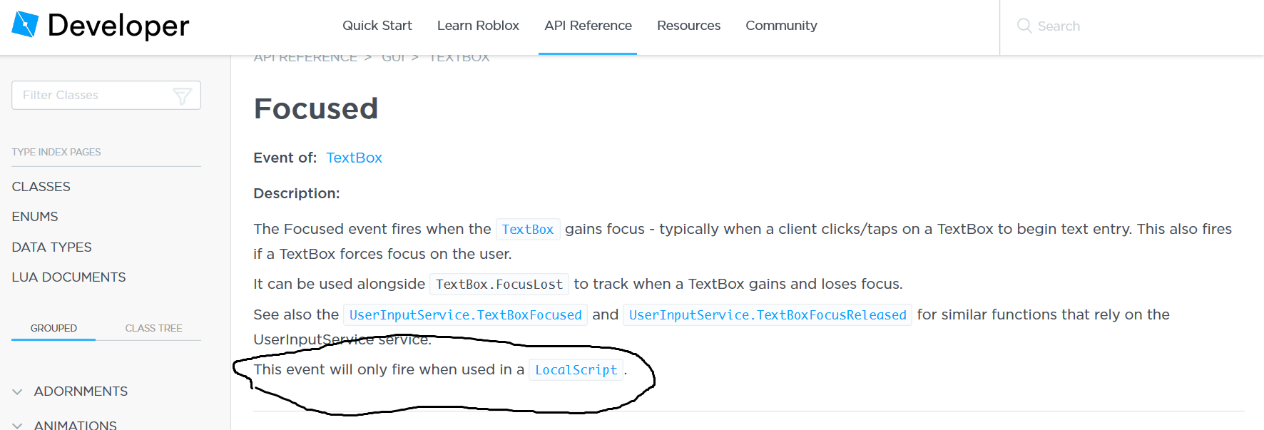 TextBox Event Help - Scripting Support - Developer Forum | Roblox
