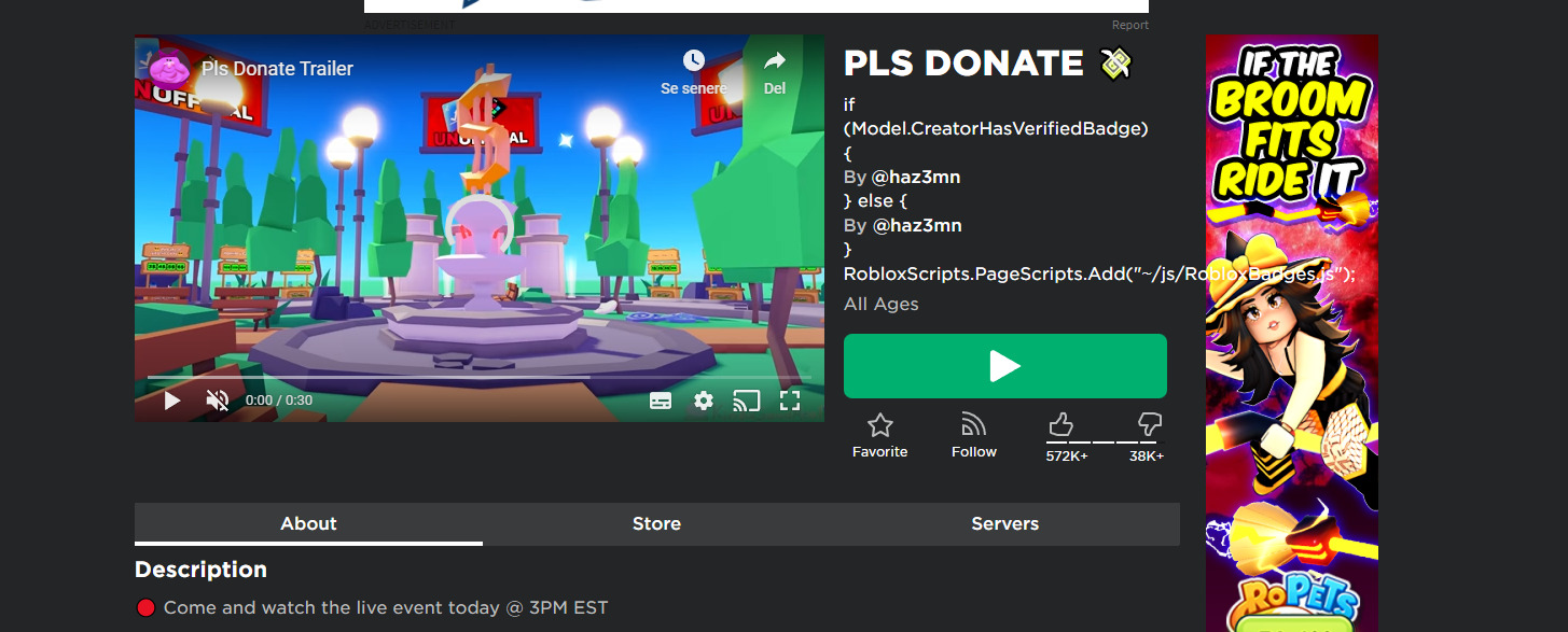 Every game's page seems to have this weird bug - Website Bugs ...