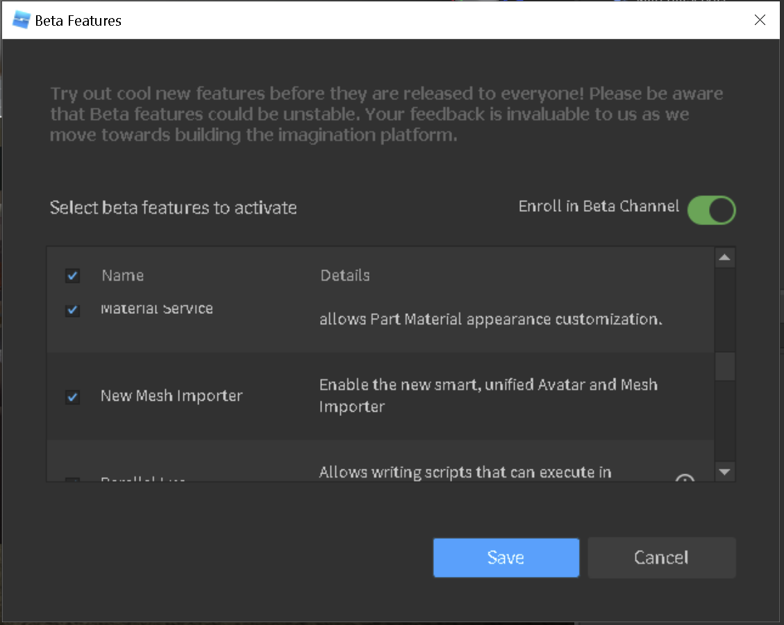 New Unified, Smart Mesh Importer Beta - Announcements - Developer Forum | Roblox