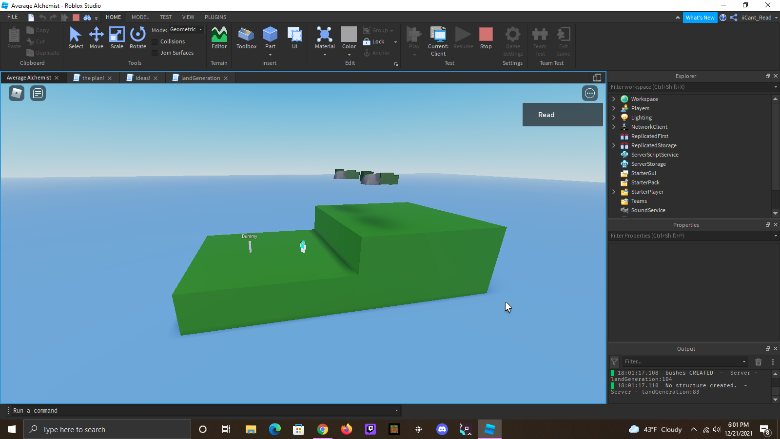Problem with positioning Y value - Scripting Support - Developer Forum | Roblox