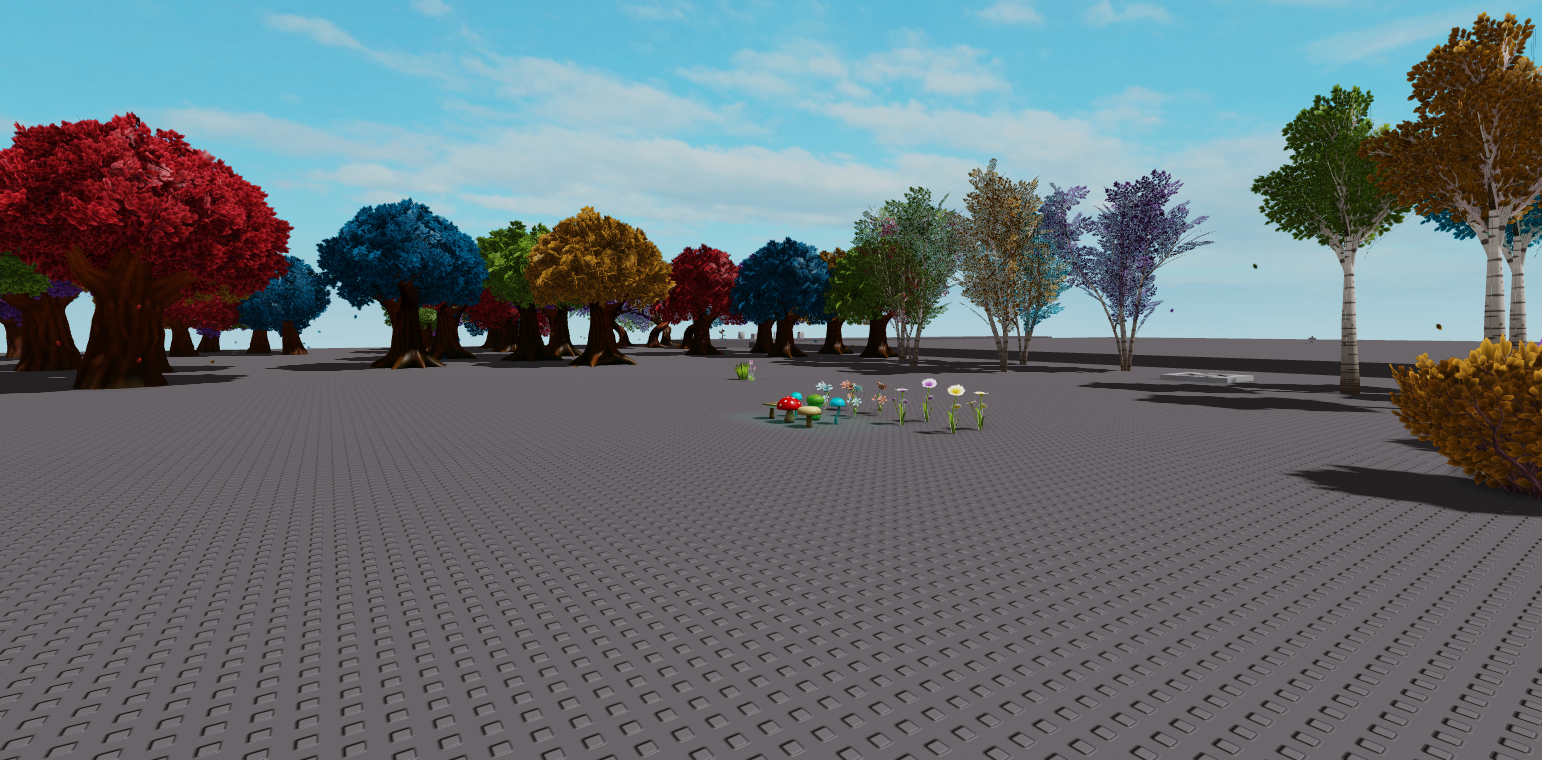 Shifting Leaves on Trees, Flowers, and Bushes with minimal lag ...