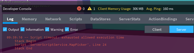 More than 1 player Error - Scripting Support - Developer Forum | Roblox