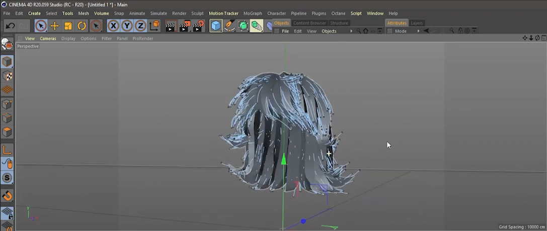 Creating Realistic Hair in Cinema 4D [Using Simulation] - Community ...