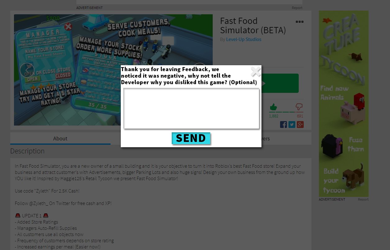 How about we introduce a Feedback System when disliking games ...