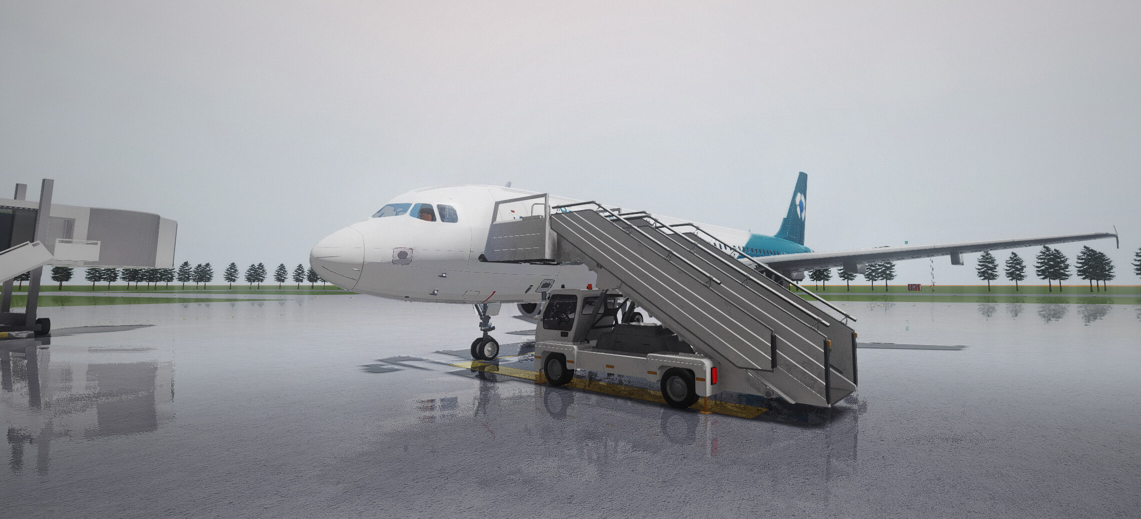 Poppi Airlines - Airport, Plane, Aircraft steps completion - Creations ...