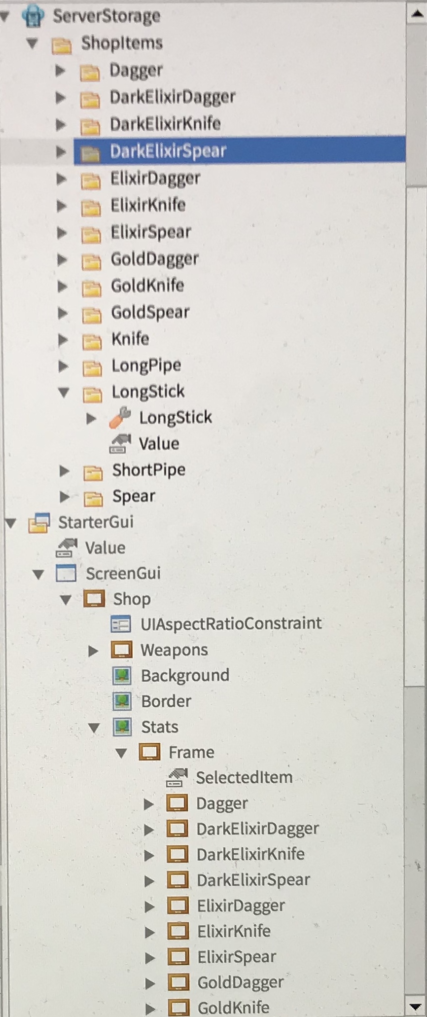 Not A Valid Member Of Folder - Scripting Support - Developer Forum | Roblox