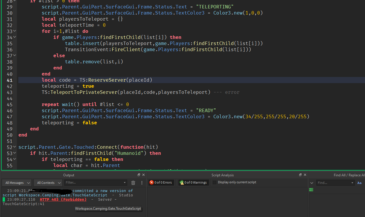 HTTP 403 (Forbidden) - Scripting Support - Developer Forum | Roblox