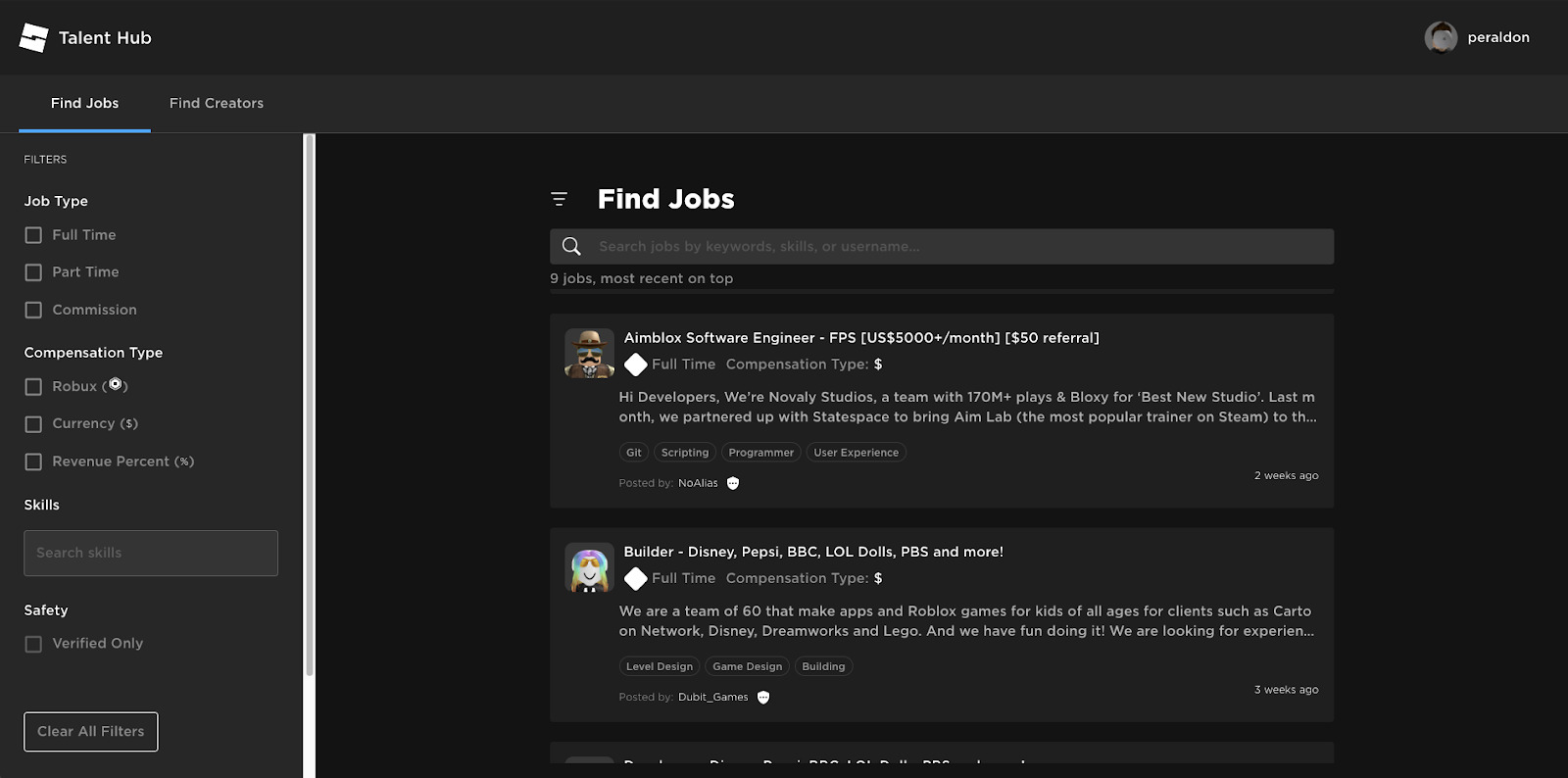 Introducing Talent Hub Open Beta New Platform To Find Post Work Announcements DevForum 