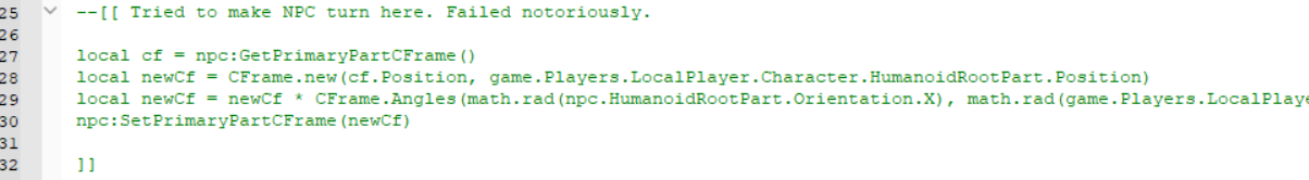 Trying to rotate a character by clicking with CFrames - Scripting Support - Developer Forum | Roblox