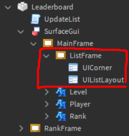 UiListLayout not working on actual game - Scripting Support - Developer Forum | Roblox